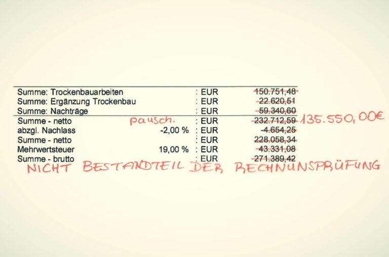 ᐅ Dokumentation & Abrechnung von Bauleistungen (So gehts)